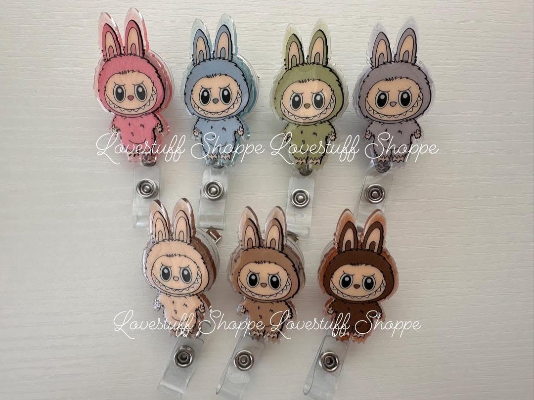 Macarons Labubu Badge Reels - Etsy