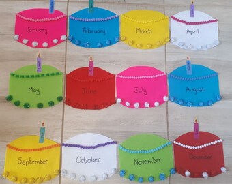 Birthday chart | Etsy