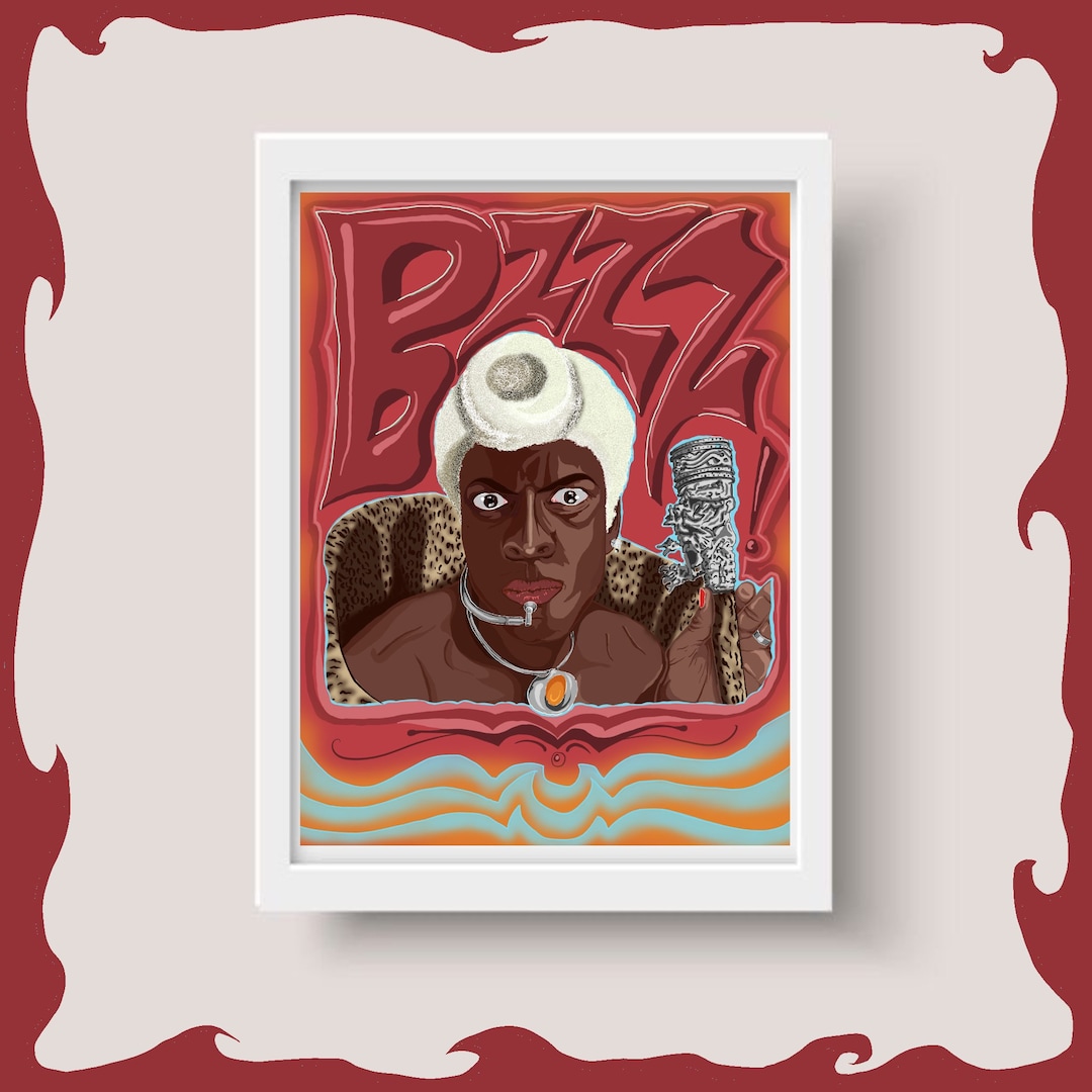 The Fifth Element ruby Rhod Chris Tucker Digital Art Print Leeloo ...