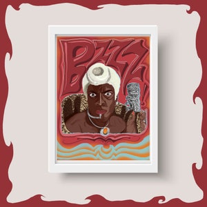 The Fifth Element ruby Rhod Chris Tucker Digital Art Print Leeloo ...