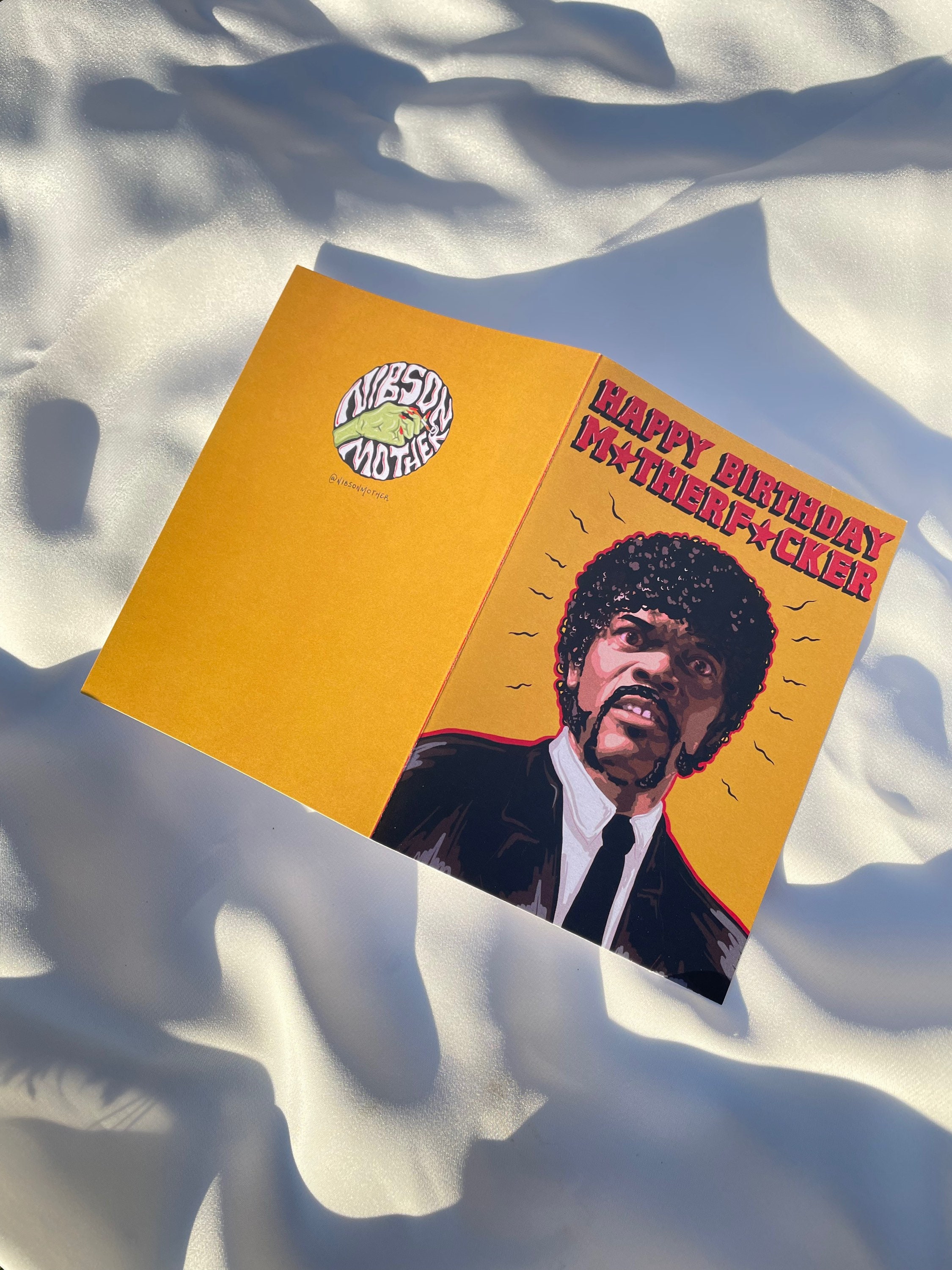 Pulp Fiction Themed Birthday Card - Funny Tarantino Pop Culture ...