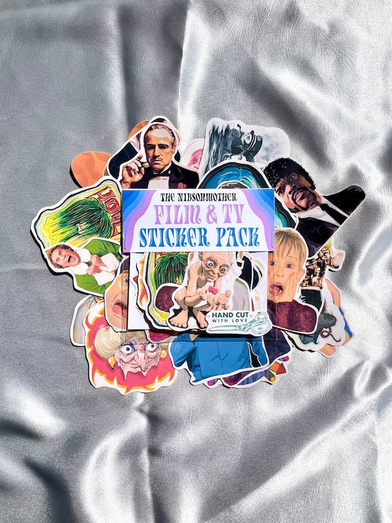 FILM & TV Sticker Pack by Nibsonmother A Collection of 26 - Etsy