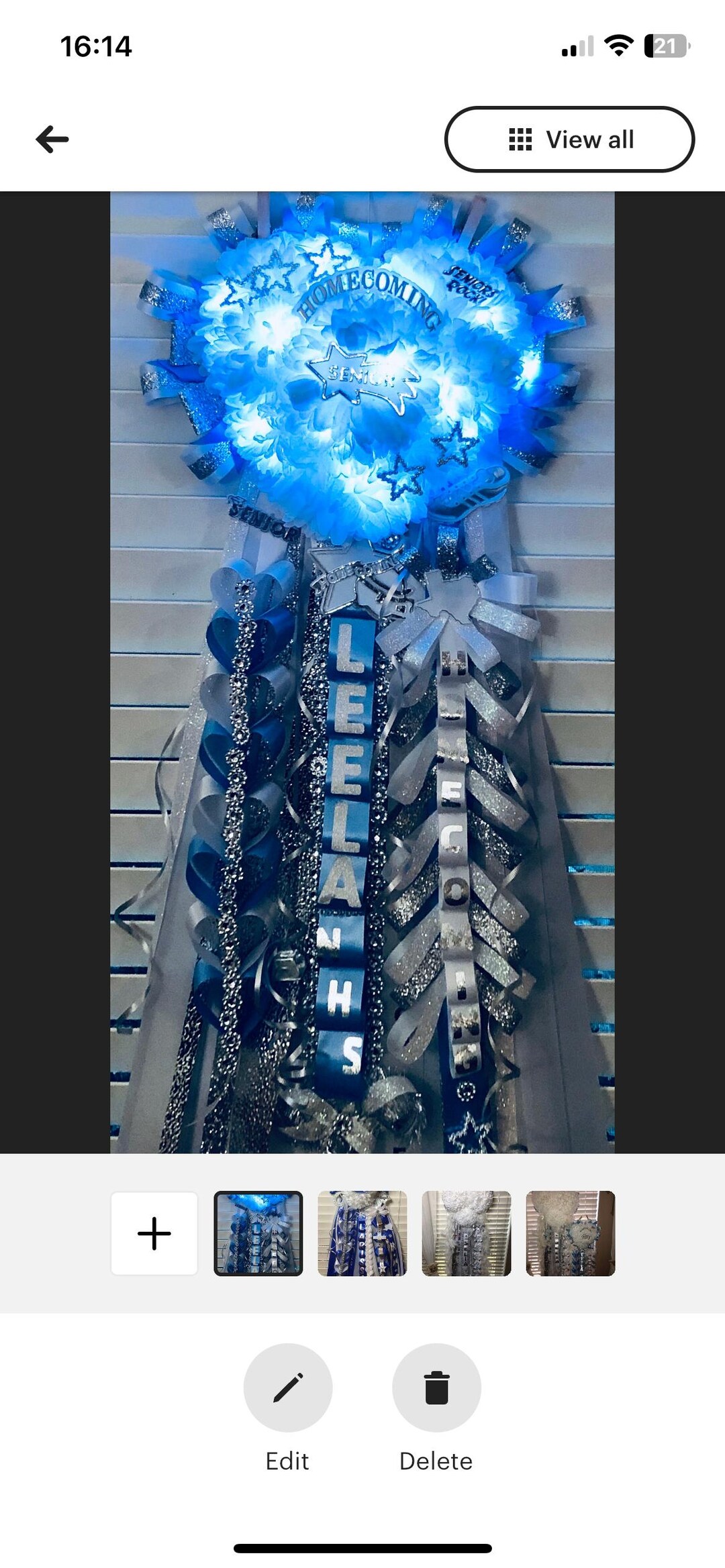 Mum Lights (add On) - Etsy