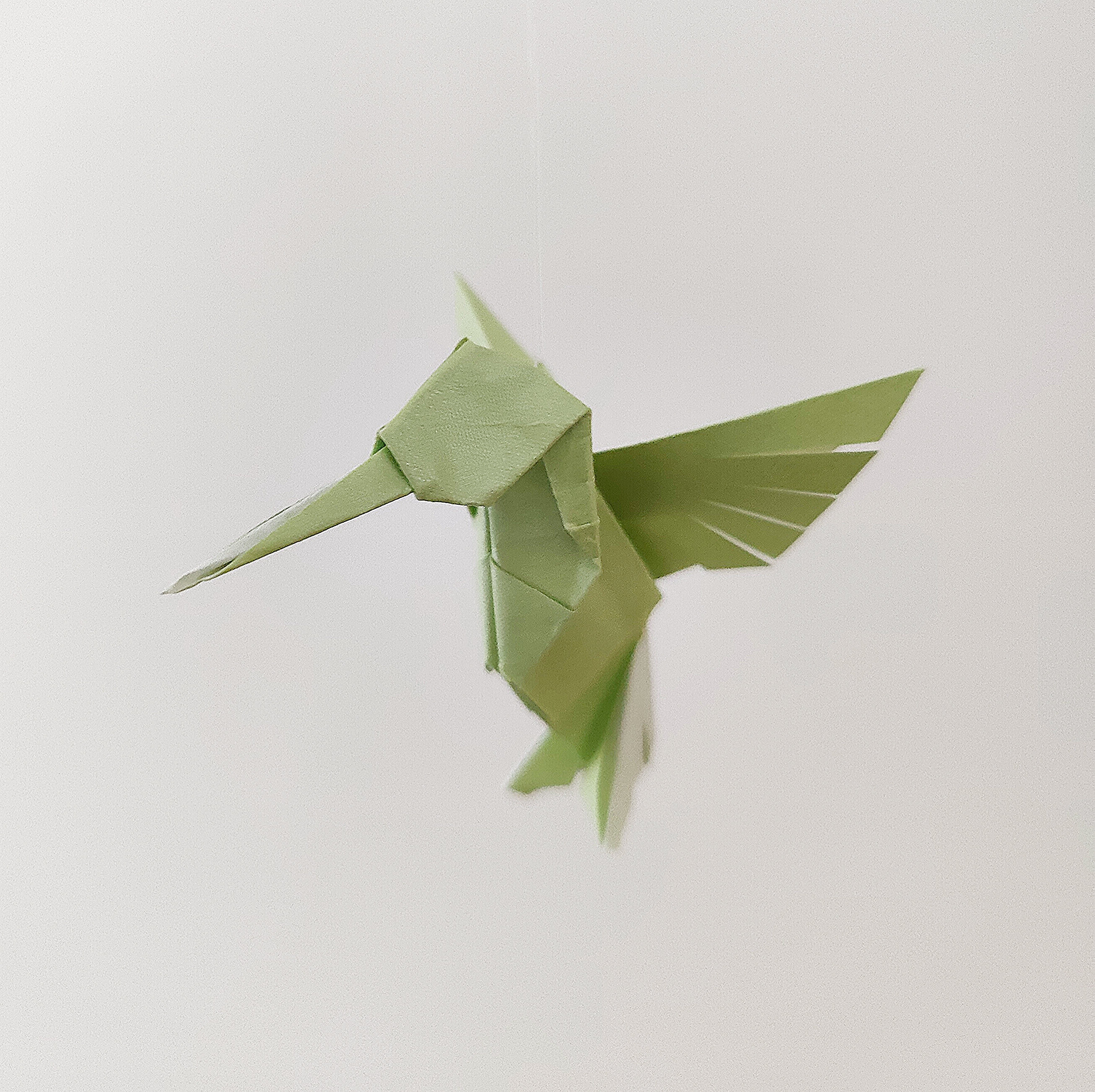 How To Make Origami Hummingbird