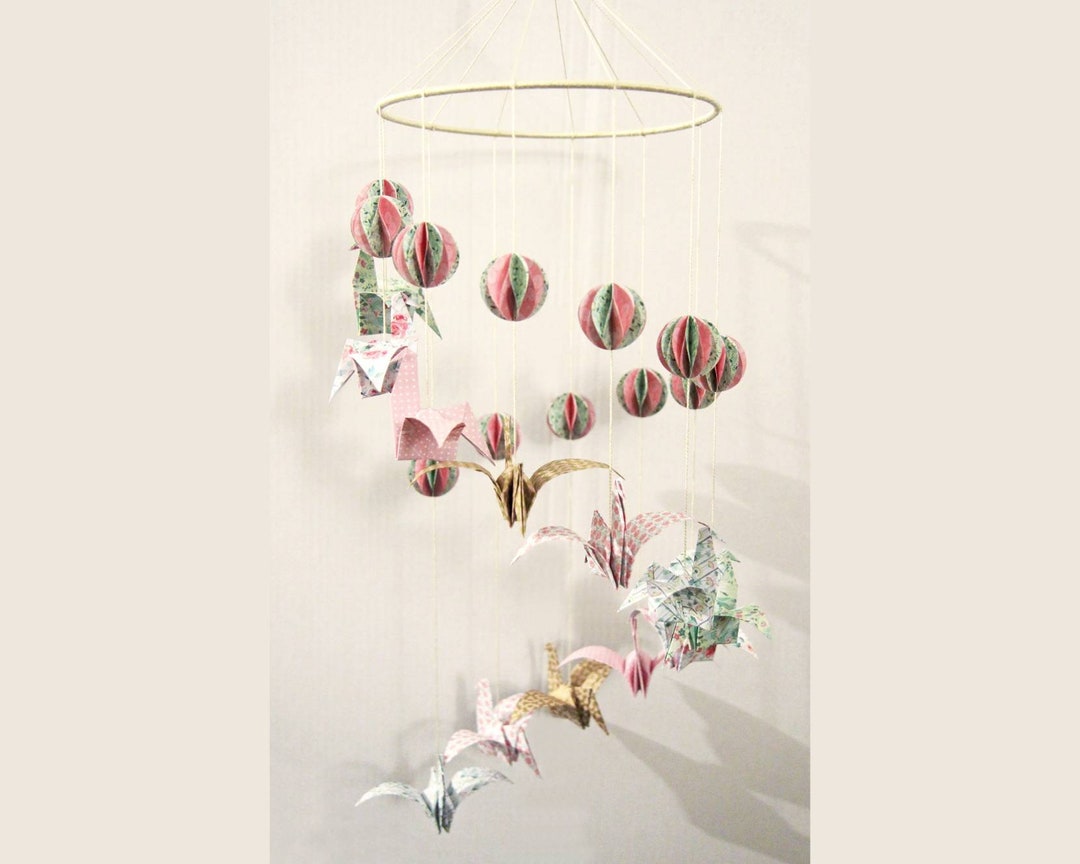 Origami Mobile 15-20-25 Cm for Interior Decoration, Home, Room, Party ...
