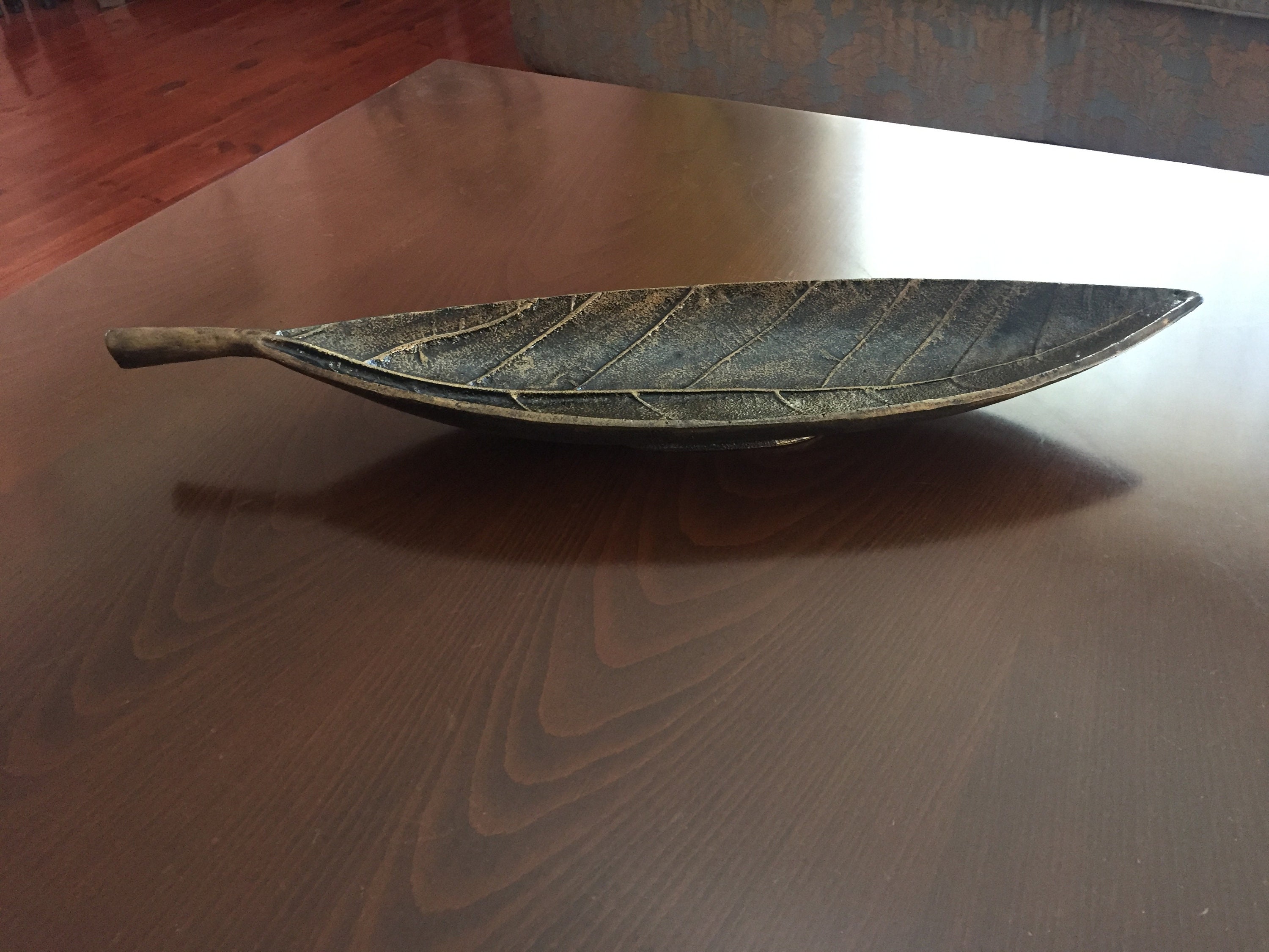 Cast Metal Leaf Table Decor Table Decoration Centrepieces - Etsy