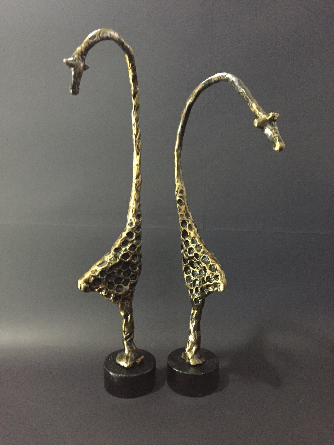 Giraffe İnspired Cast Metal Decorative Object - Etsy