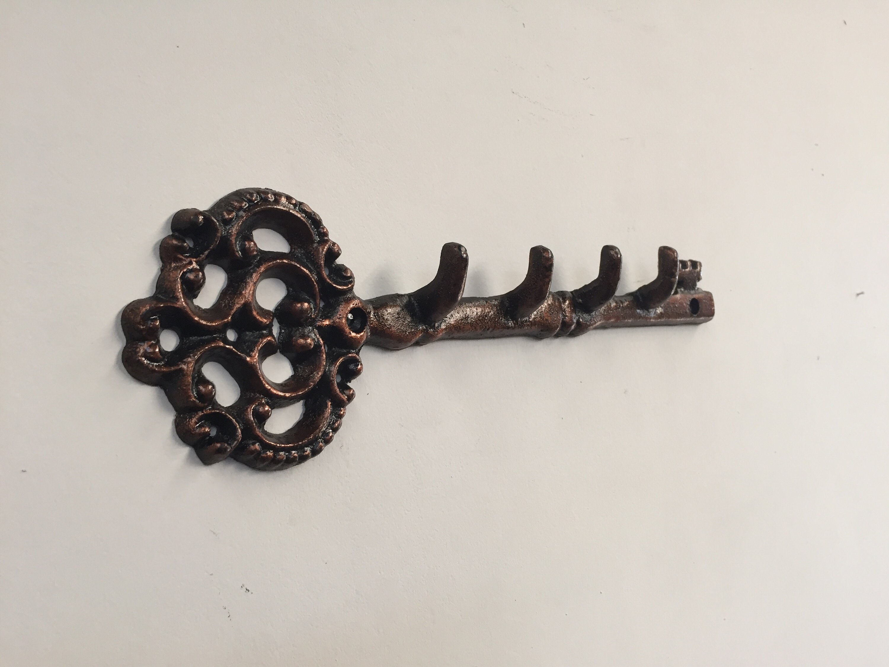 Key Holder Key Hook Cast Metal Key Holder for Wall - Etsy