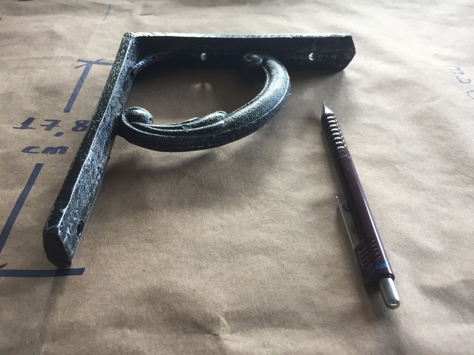 Shelf Brackets Cast Metal Shelf Support Shelf Decor - Etsy