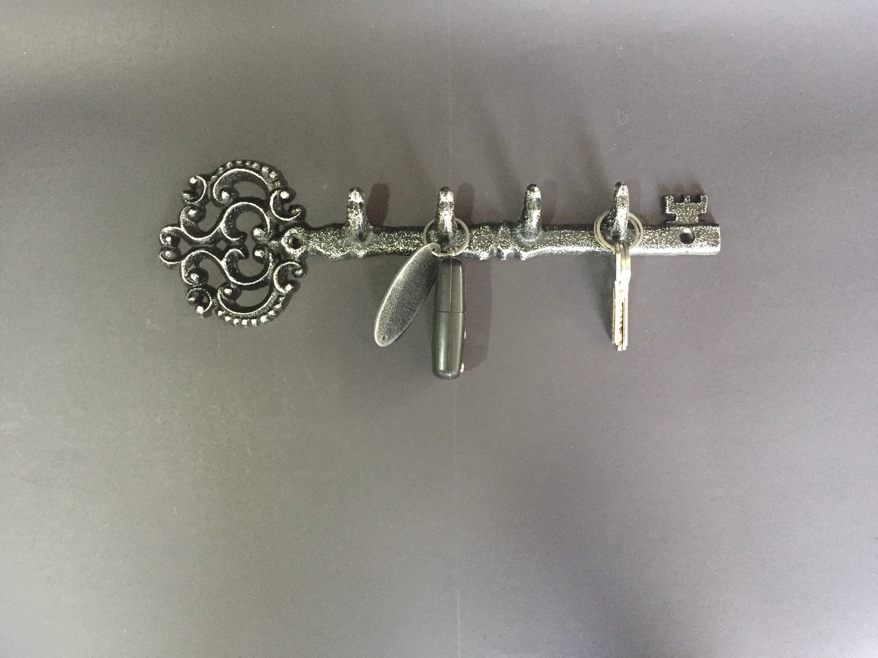 Key Holder Key Hook Cast Metal Key Holder for Wall - Etsy