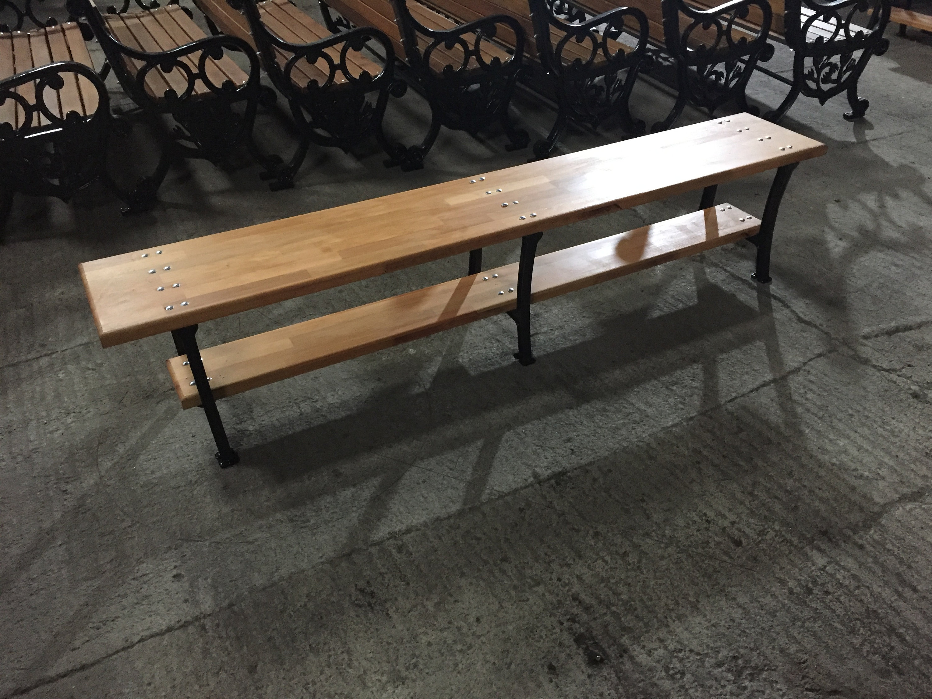 Cast Aluminum Bench Legs Cast Metal Coffee Table Leg - Etsy