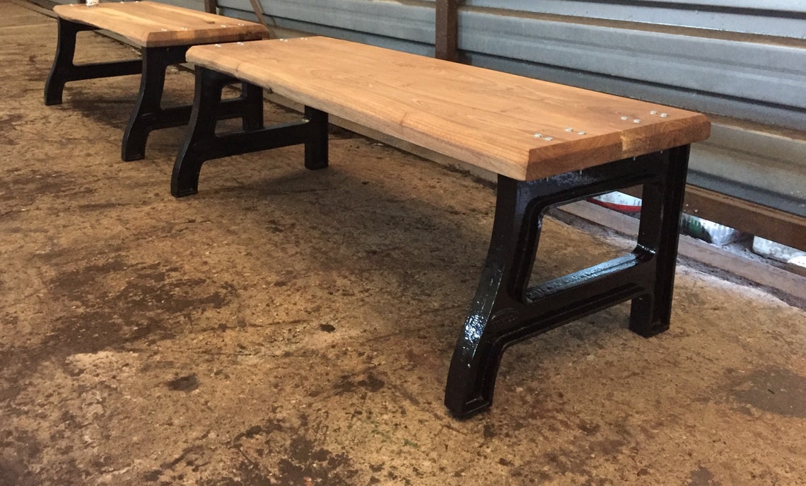 Cast Aluminum Bench Legs Cast Metal Castle Style - Etsy