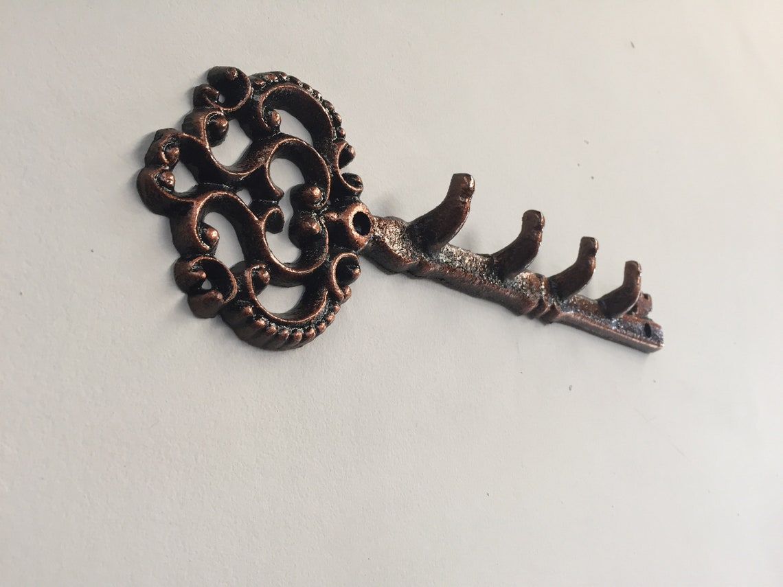 Key Holder Key Hook Cast Metal Key Holder for Wall | Etsy