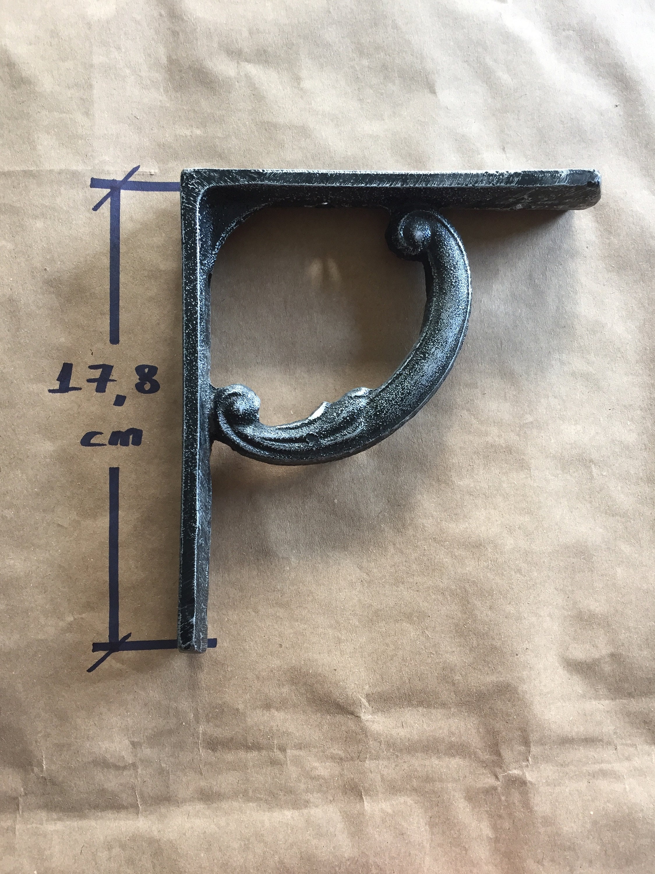 Shelf Brackets Cast Metal Shelf Support Shelf Decor - Etsy