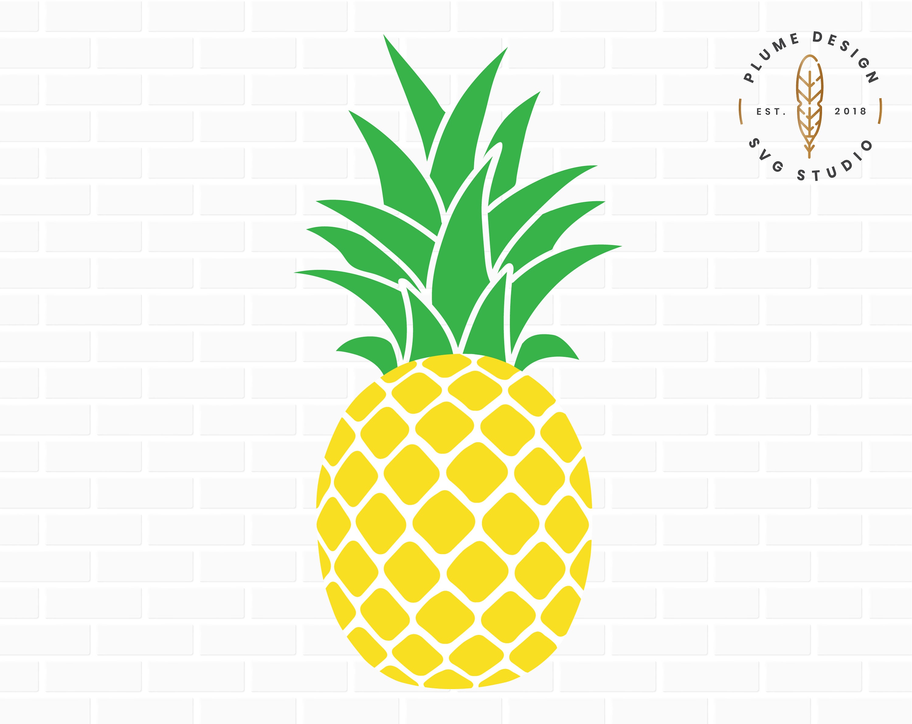 Pineapple SVG Pineapple PNG Pineapple Clipart Pineapple | Etsy