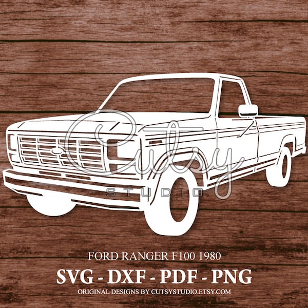 Ford Ranger Silhouette - Etsy