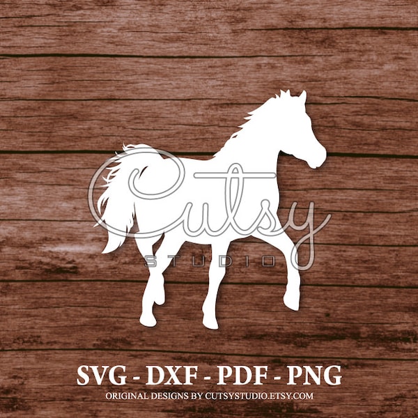 Walking Horse Silhouette Svg - Etsy