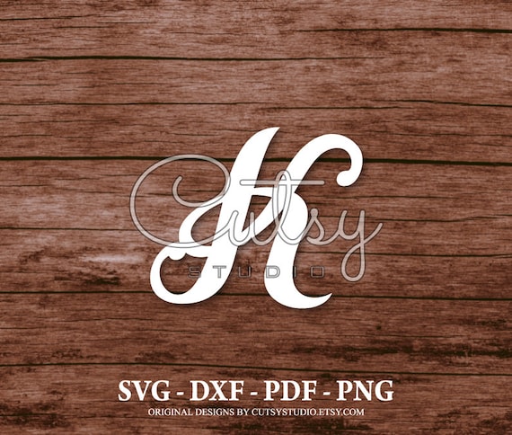 SVG Alphabet K Font Silhouette Cut Files Designs Clip Art | Etsy