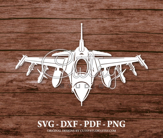 SVG F-16 Falcon Fighting Silhouette Cut Files Designs Clip - Etsy UK