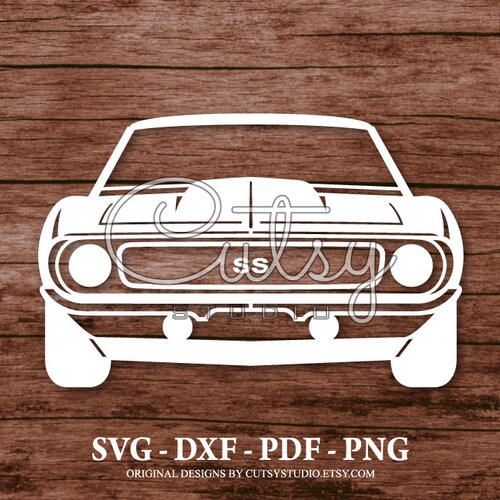 SVG Chevrolet Chevelle SS 1969 Malibu Silhouette Cut Files - Etsy
