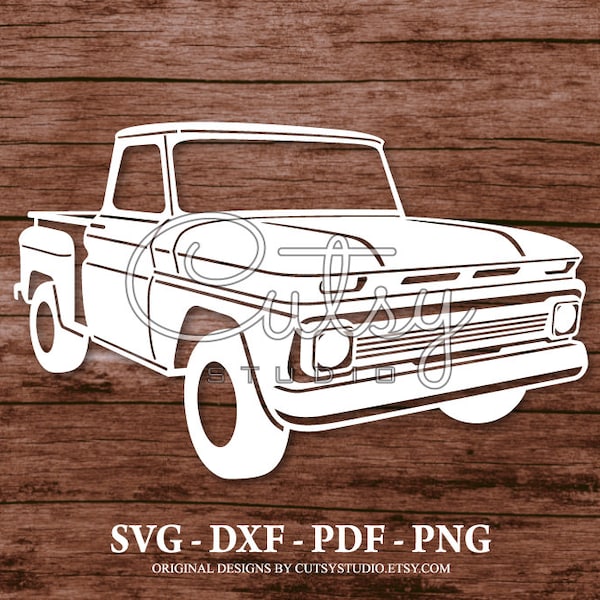Stepside Chevy C10 Svg - Etsy