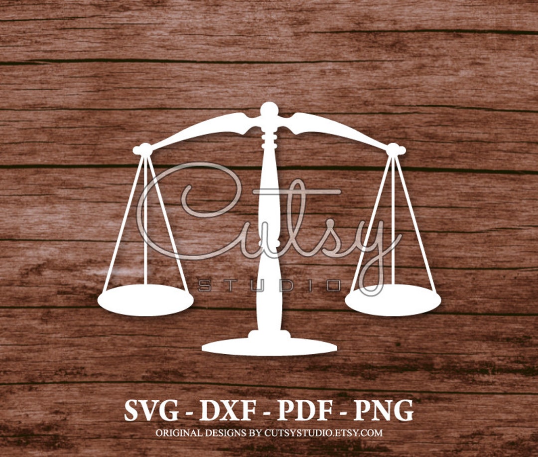 SVG Vintage Weighing Scale Silhouette Cut Files Designs, Clip Art ...