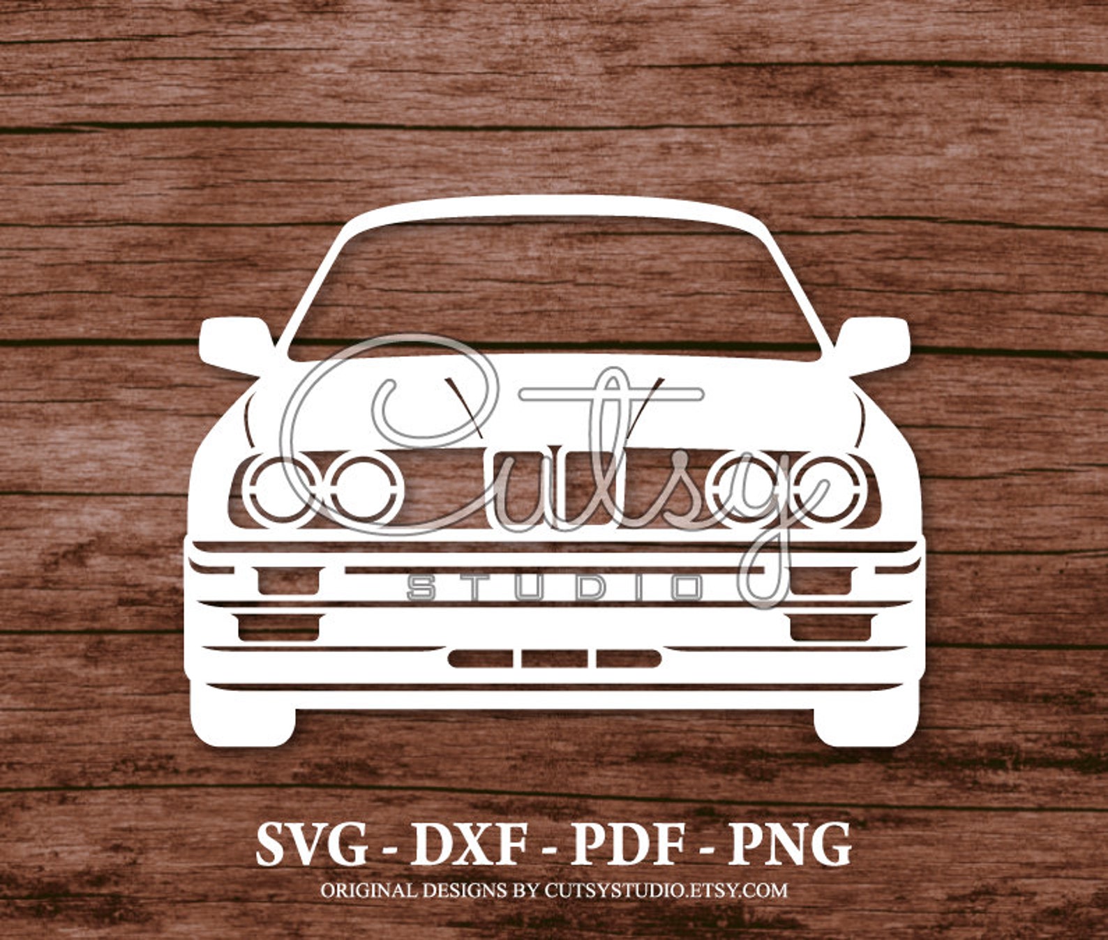 SVG BMW M3 E30 Front View Silhouette Cut Files Designs Clip - Etsy ...