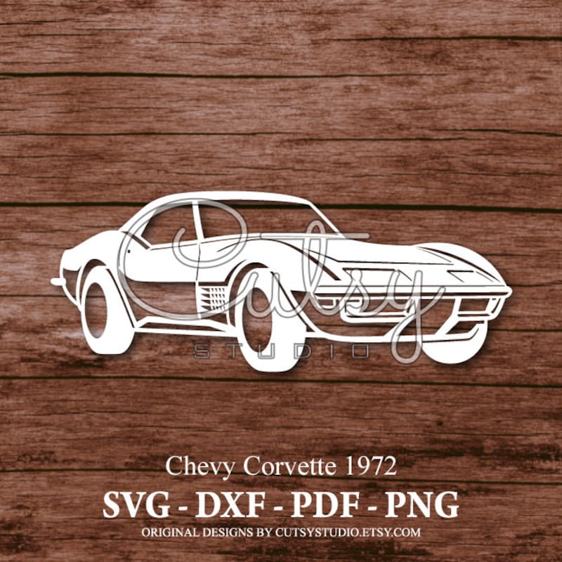 Corvette Svg - Etsy