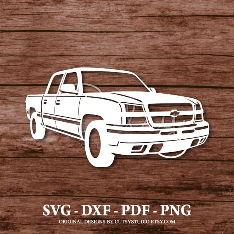 Chevrolet Truck Clip Art - Etsy