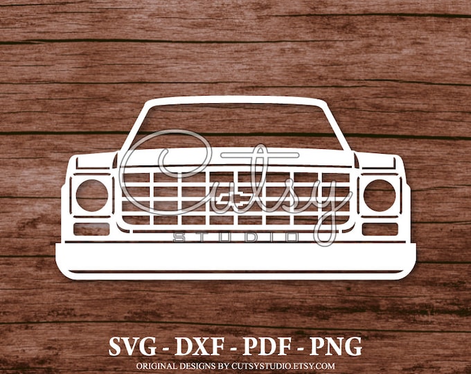 SVG Chevrolet C10 1970 Silhouette Cut Files Designs Clip Art - Etsy