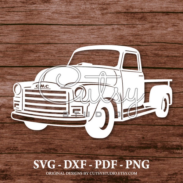 1949 Gmc Truck Svg - Etsy