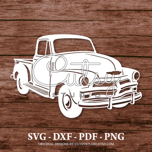 1954 Chevy Truck Svg - Etsy