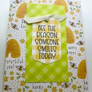Bee Cards 10 Handmade Bee Greeting Cards Blank Motivational Cards - Etsy