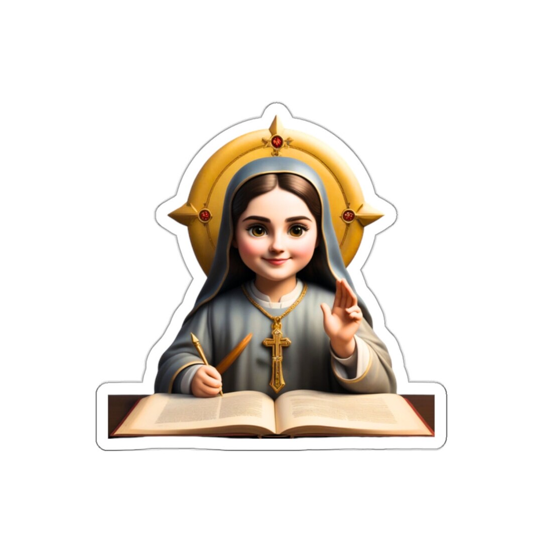 Holy Nun Emoji Outdoor/indoor Die-cut Stickers - Etsy Canada