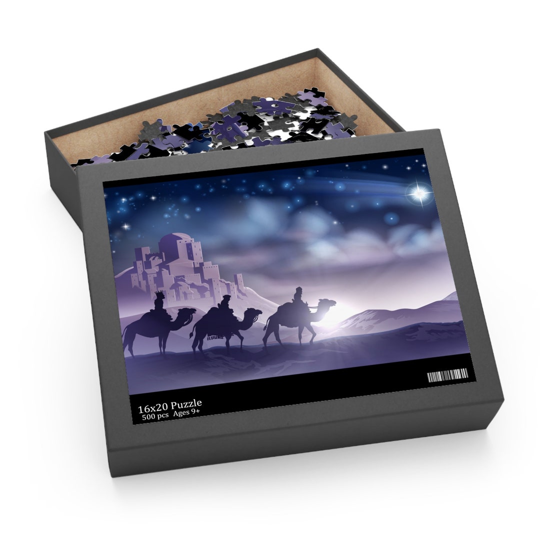 Three Wise Men Puzzles 120, 252, 500-piece - Etsy