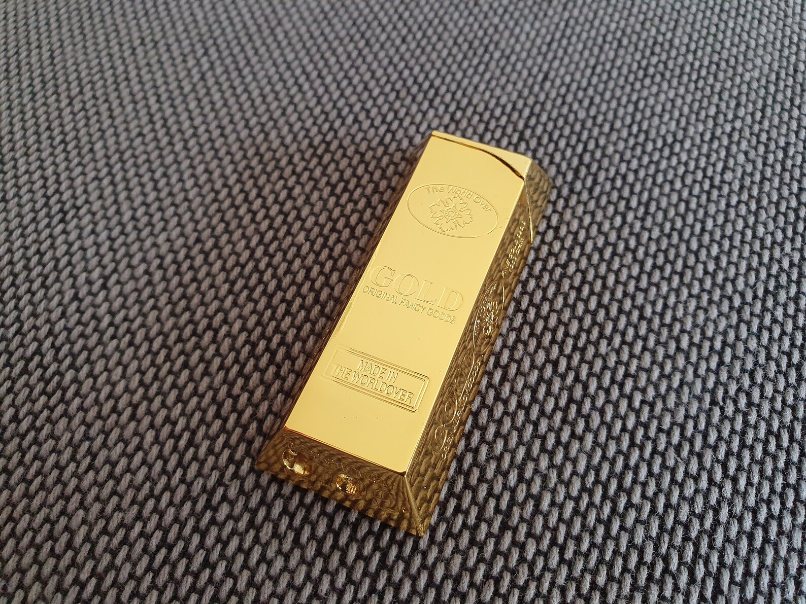 Gold Bar Personalised LIGHTER ADD Your Text Birthday - Etsy