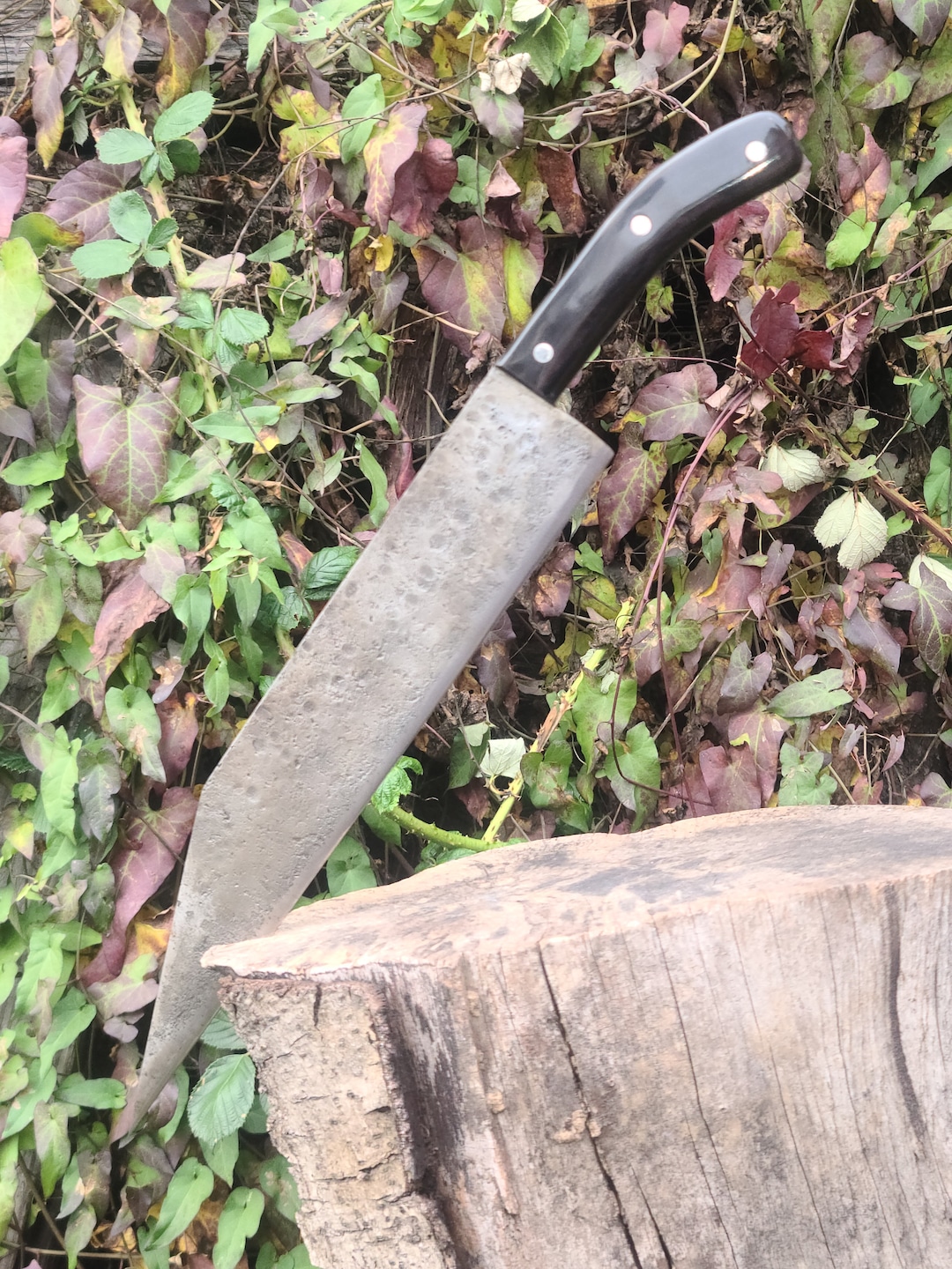 Hand Forged Modern Broken-back Seax - Etsy