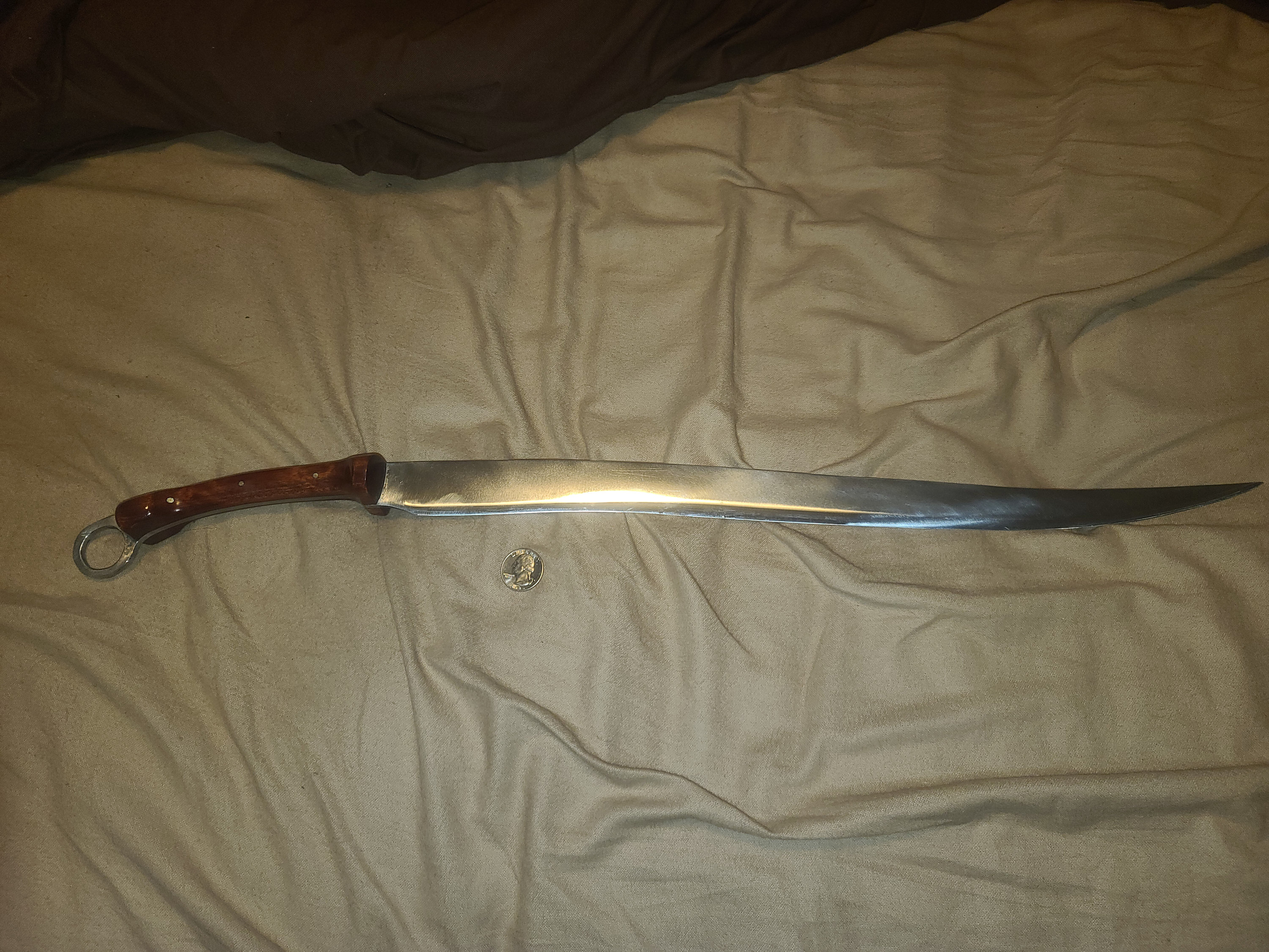 Hand Forged Elven-inspired 19" Functional Fantasy Sword - Etsy