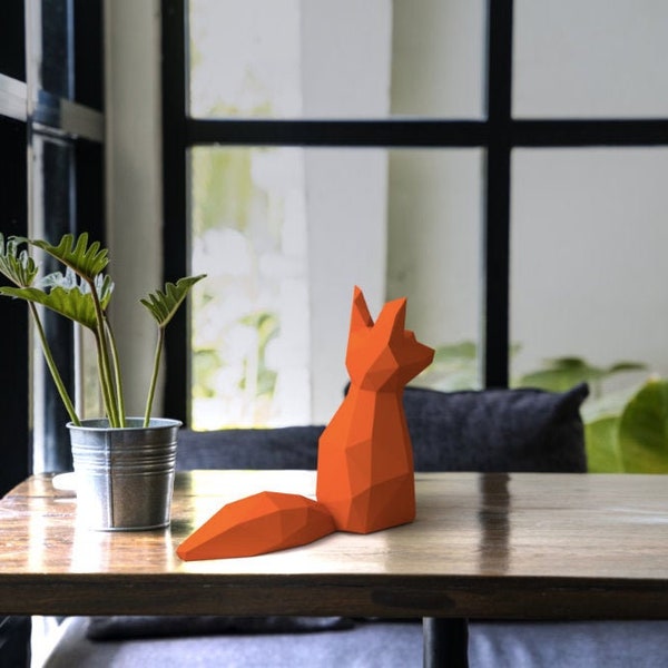 Fox Papercraft - Etsy