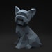 Yorkie Papercraft, perro de polietileno bajo, papercraft, papercraft 3d ...