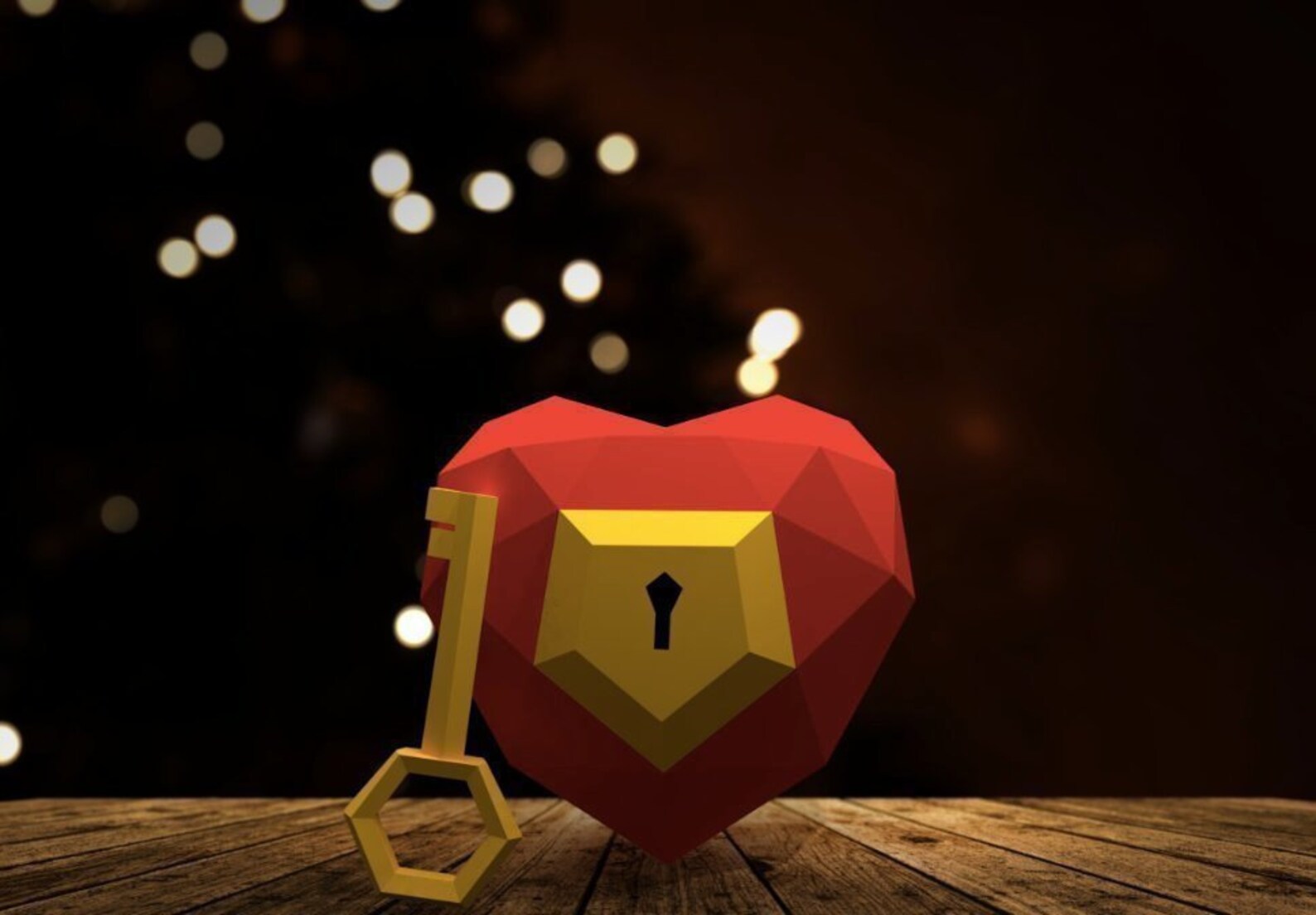 Heart Papercraft Papercraft Papercraft 3d PDF DIY Gift - Etsy Australia