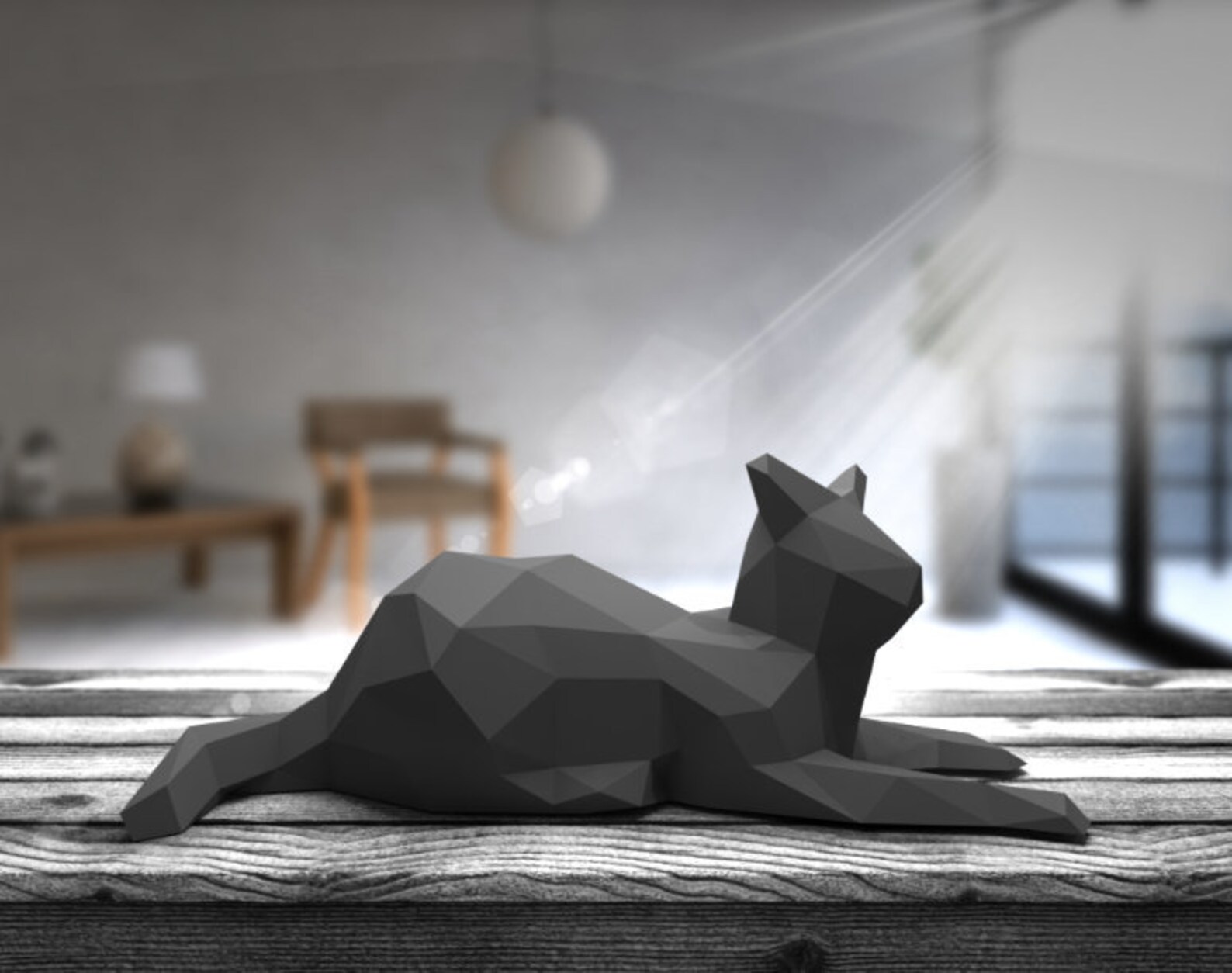 Cat Papercraft Cat Low Poly Papercraft Papercraft 3d PDF - Etsy Australia