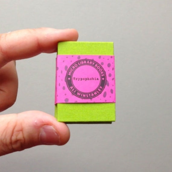 Limited Edition Trypophobia Illustrated Micro Handmade Book - Etsy