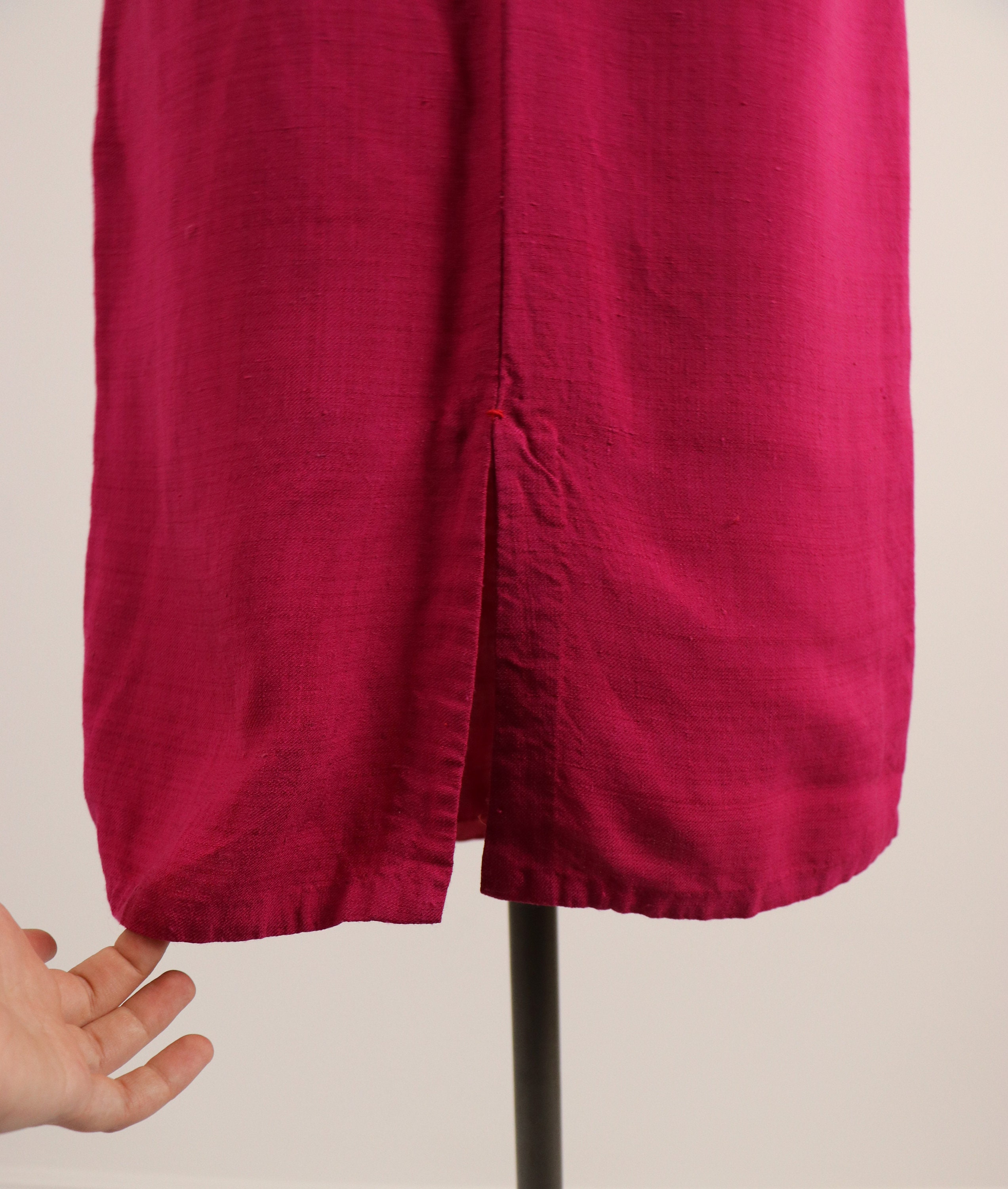 1960's Mad Men Dress/1960's Fitted Dress/1960's Fitted Waist Dress ...