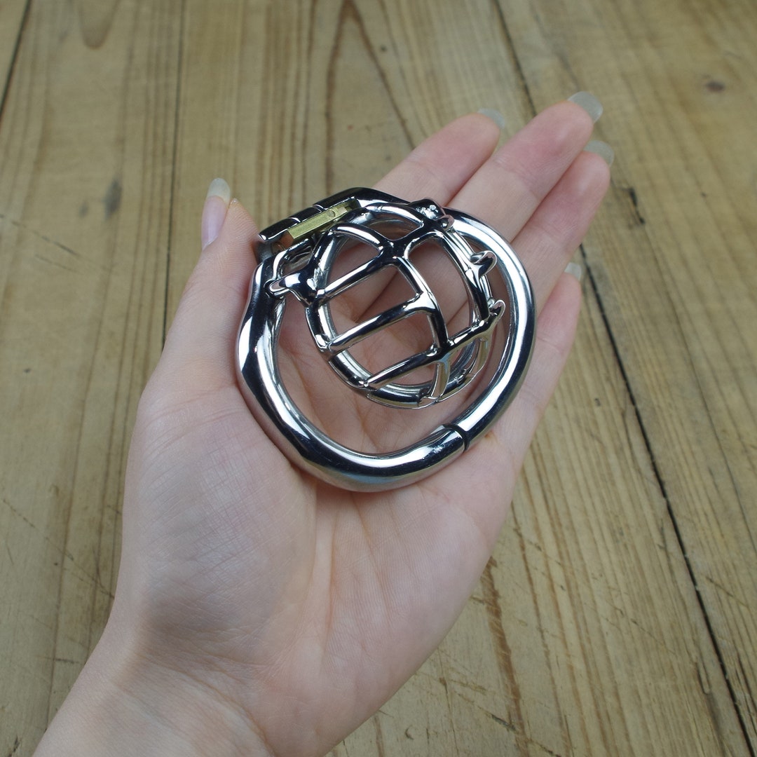 Extra Small Male Chastity Cage Ultra Micro Stainless Steel Cock Cage