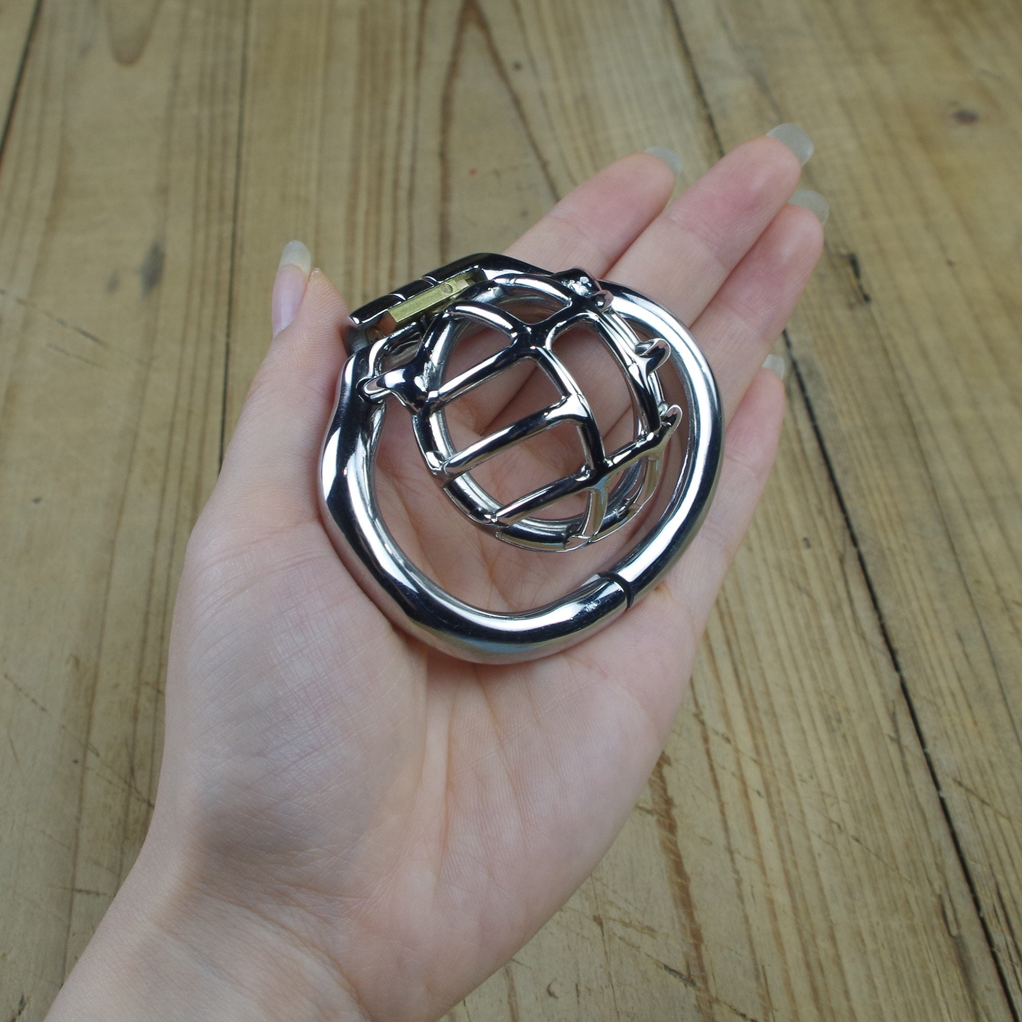 Extra Small Male Chastity cage Ultra Micro Stainless Steel | Etsy