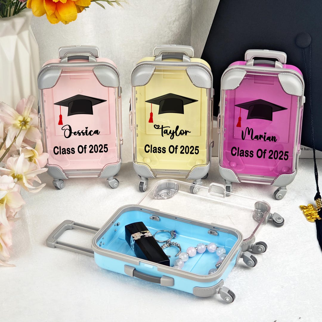 Personalized Mini Suitcase,graduation Gift,class of 2025,travel ...