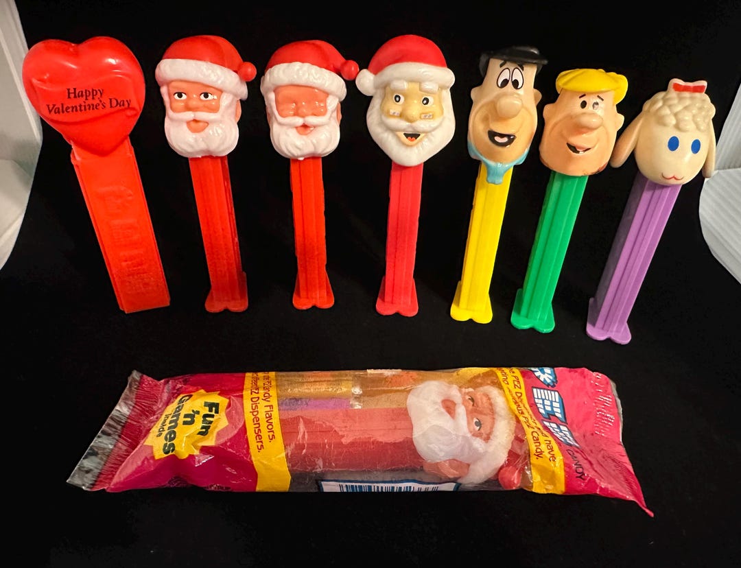 Vintage PEZ Dispensers, Lot of 8 - Etsy
