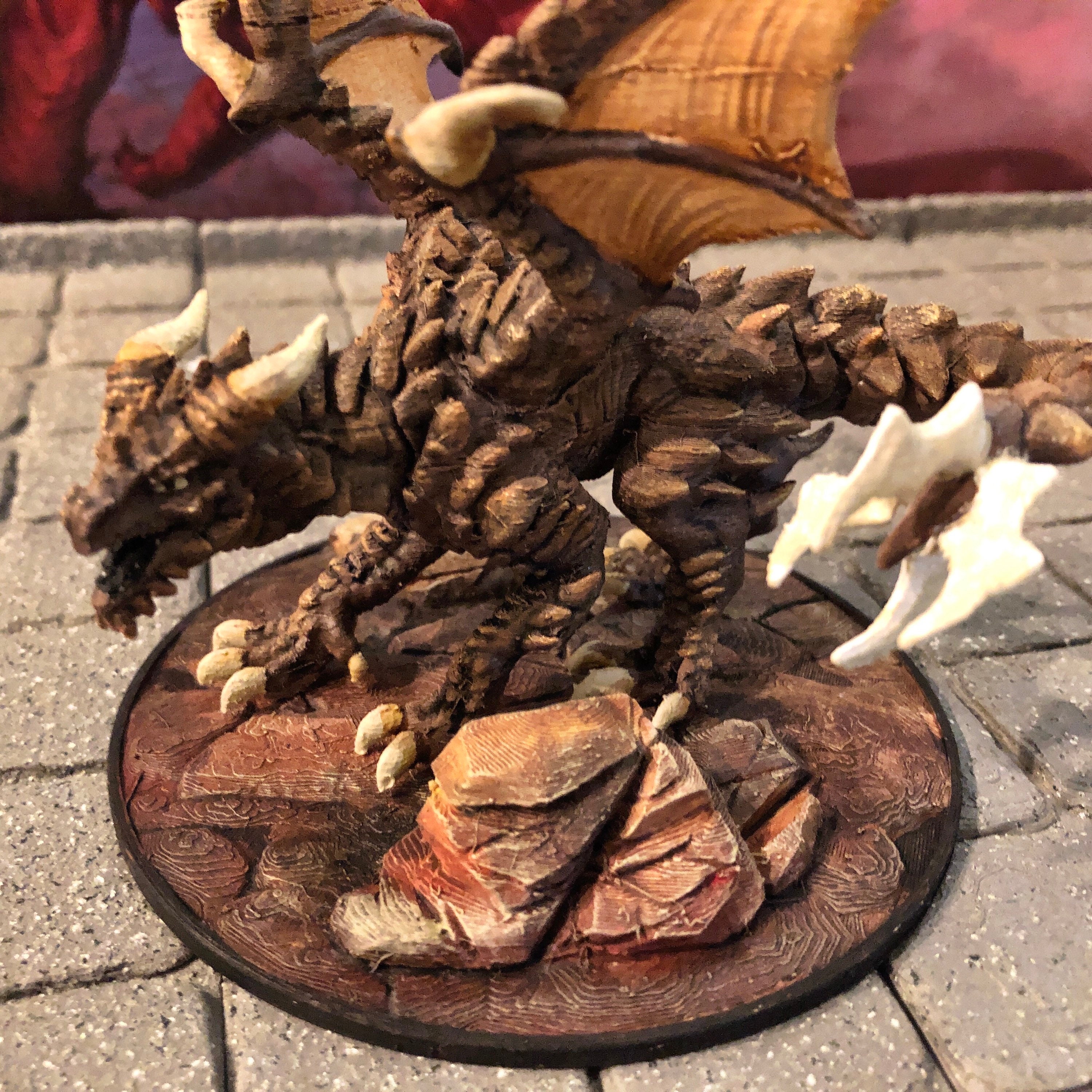 Spike Dragon for Dnd or Pathfinder | 3D Printed D&D Miniature (not ...