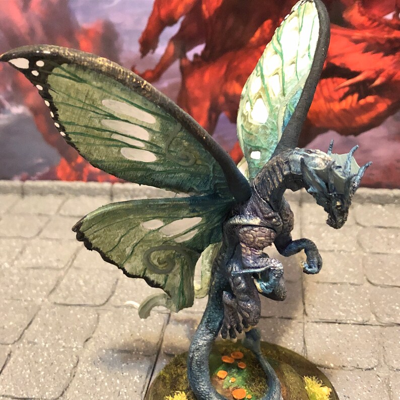 Faerie Dragon for DND or Pathfinder 3D Printed D&D Miniature - Etsy